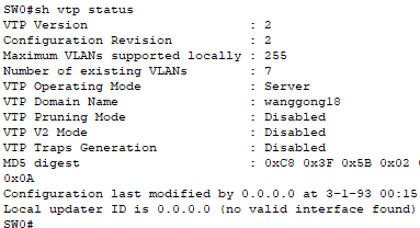 2.交换机VTP配置(Cisco Packet Tracer)_1.sw0要求配置vtp通告vlan 10、vlan 20、vlan 30,在sw1和sw2能够自动-CSDN博客