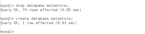 Error: Table ‘CTLGS‘ already exists (state=42S01,code=1050)问题解决_error: table 'ctlgs' already ...