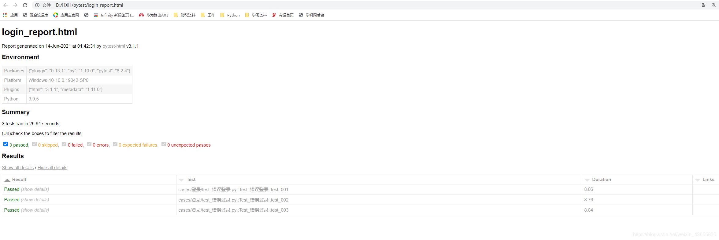 Python Pytest框架实现登录页面web自动化(ui自动化), Api接口自动化思路也差不多自动化pytest 登录iiiisolation的博客 Csdn博客