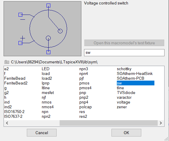 LTspice中 Voltage Controlled Switches的使用方法_ltspice sw-CSDN博客
