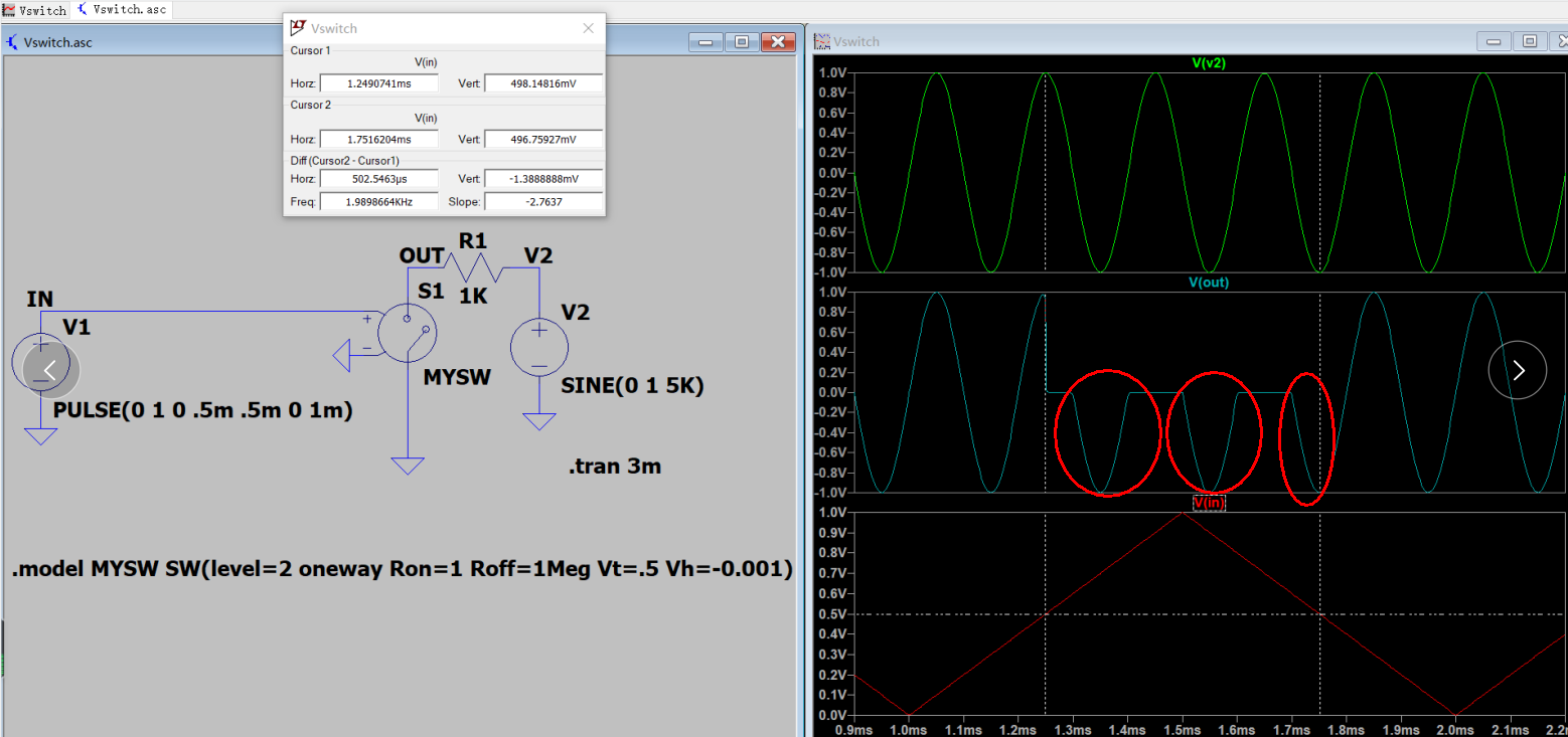 LTspice中 Voltage Controlled Switches的使用方法_ltspice sw-CSDN博客