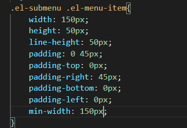 修改elementUI二级菜单的样式_css 控制elementui menu二级菜单的样式-CSDN博客