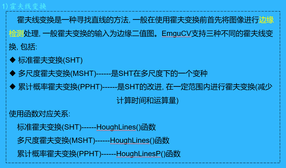 C图像处理 Opencvsharp教程十八 Opencvsharp霍夫变换及应用opencvsharp 图像纹理转换 Csdn博客 