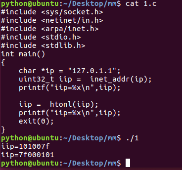 linux网络编程中端口号和ip地址转换方法_android cliaddr.sin addr.s addr = inet addr(ipinfo-CSDN博客
