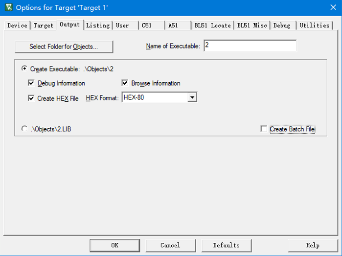 Keil C51软件的使用_keil c51使用步骤-CSDN博客