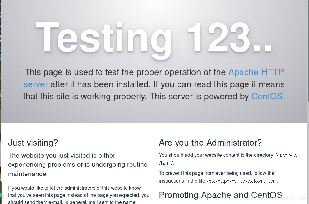 Linux中搭建apache服务器linux搭建apache服务器 Csdn博客