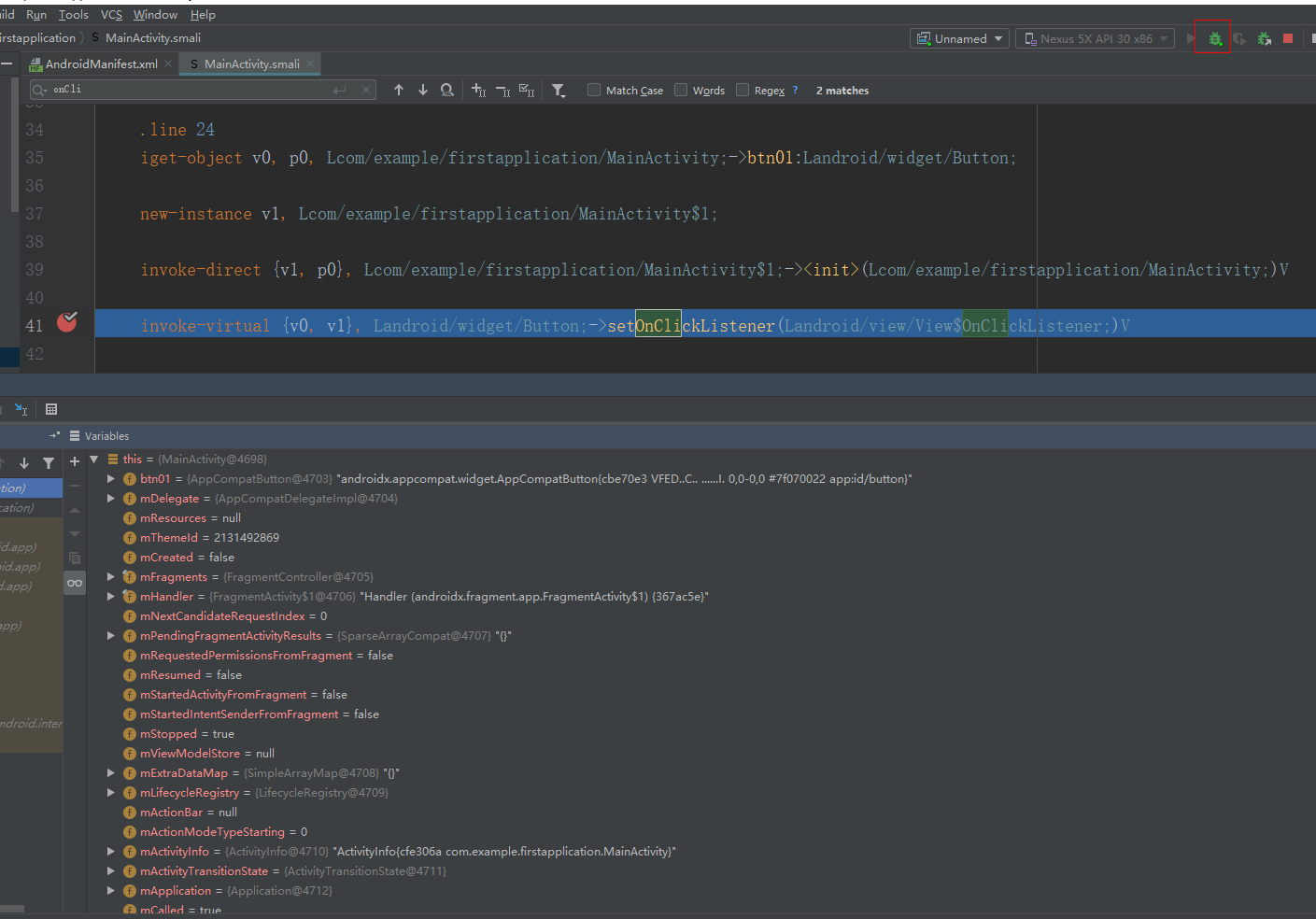 Android逆向笔记-使用Android Studio调试Smali代码（方式一）_232android studio smalidea用什么版本-CSDN博客