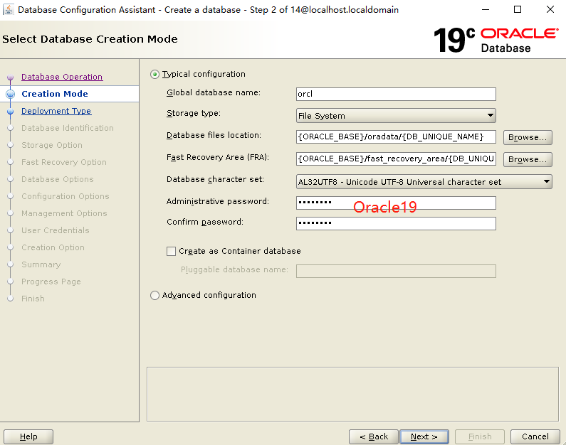 linux安装Oracle19c完整过程-CSDN博客