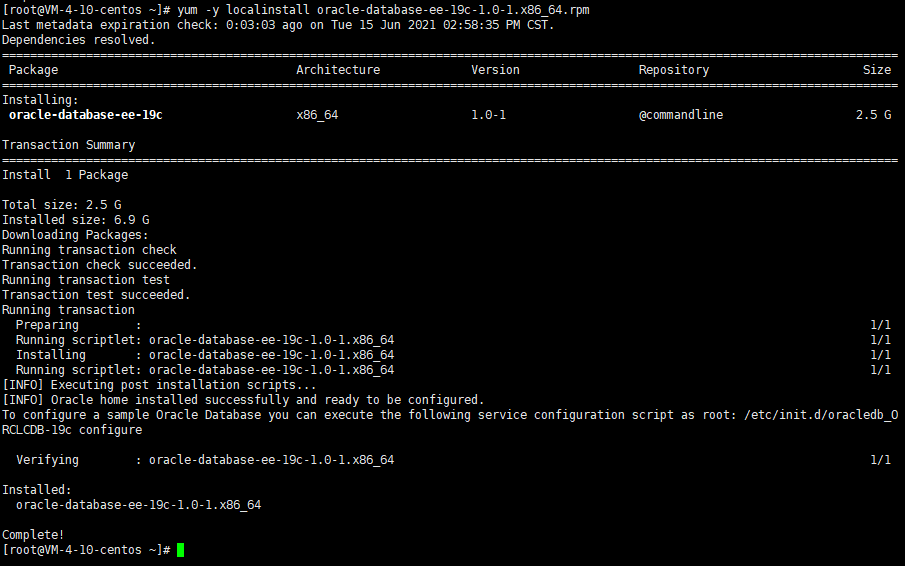 Linux下Oracle19c离线rpm安装_libnsl rpm-CSDN博客