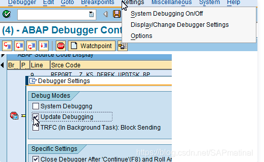 DEBUG 问题_sap 调试无法正常进入-CSDN博客