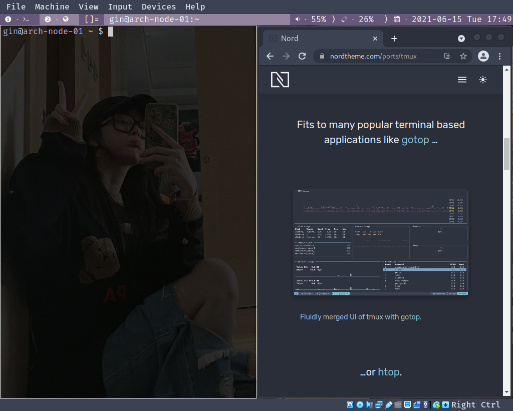 Arch Linux 美化 (st + dwm)_GIN-18的博客-CSDN博客_dwm美化