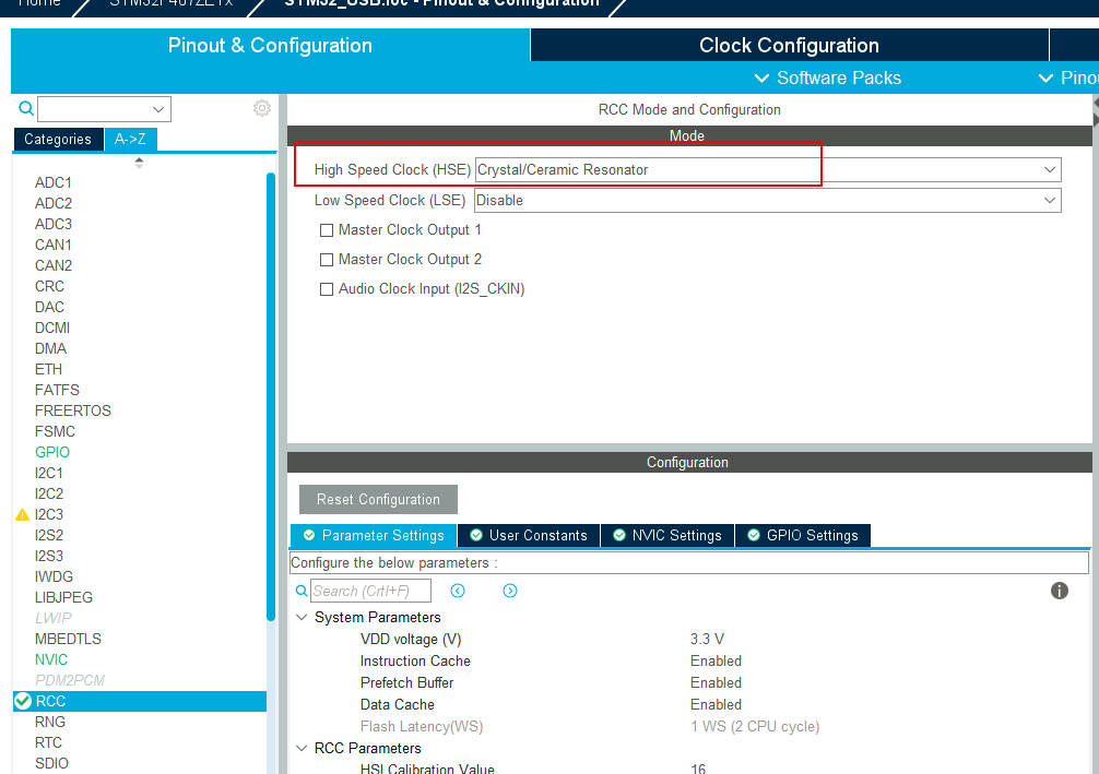 使用CubeMX 生成 USB从机 Custom HID 工程（STM32F407ZE ）_stm32f407 hid bug-CSDN博客