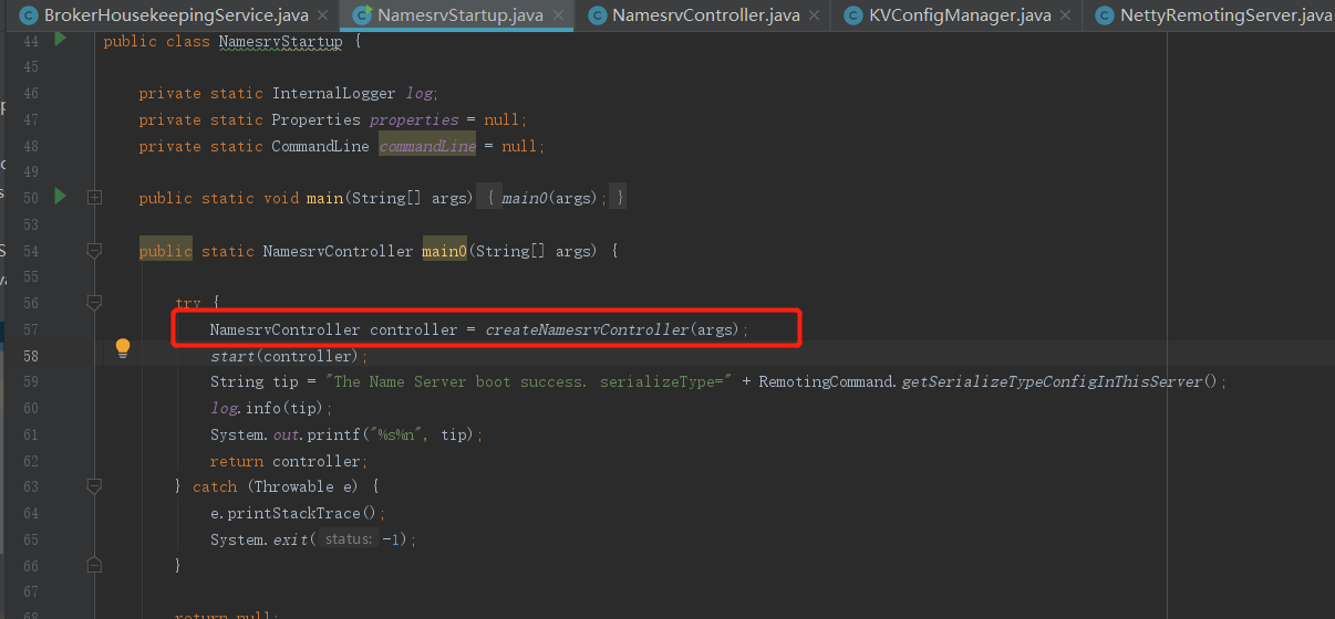RocketMQ源码系列(一) NameServer 核心源码解析_rocketmq中的masteraddr与haserveraddr的区别-CSDN博客