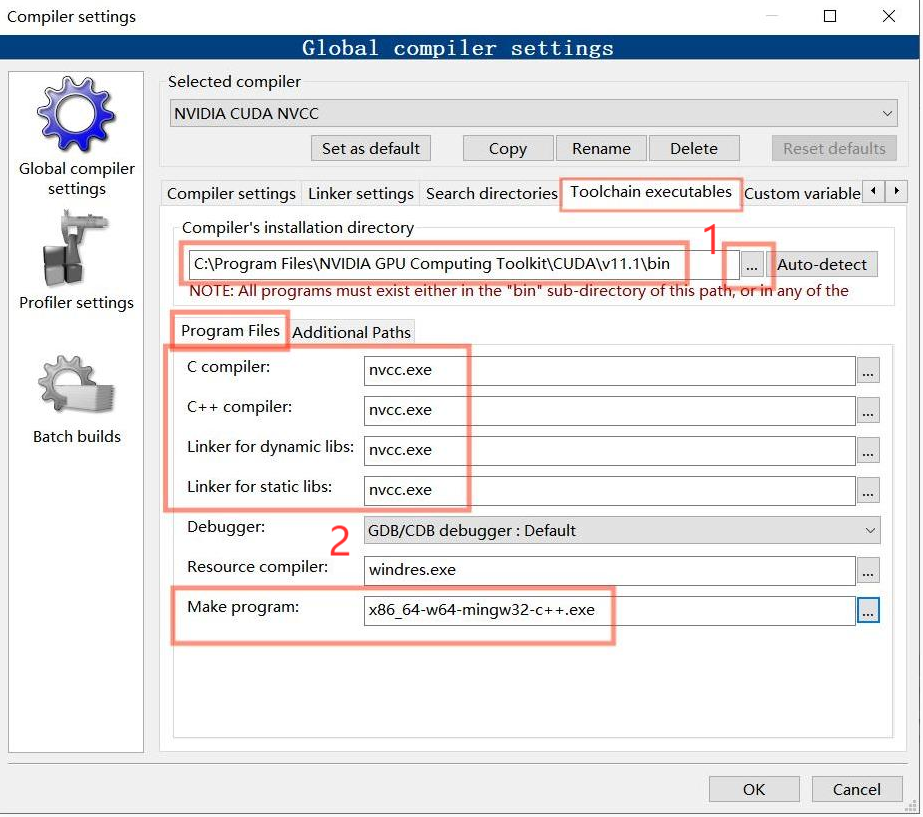 64位Windows10+Code::Blocks+CUDA安装教程_codeblock配置cuda-CSDN博客