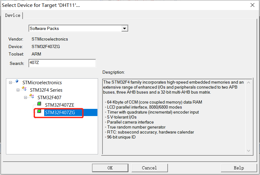 STM32F407ZGT6 + STM32CubeMX HAL库 + DHT11检测温湿度_stm32cubemx使用hal库测温湿度并通过阿里云上传至微信小程序-CSDN博客