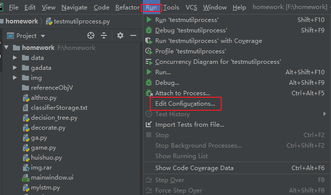 Pycharm 设置在Run 窗口运行_pycharm中run窗口的设置-CSDN博客