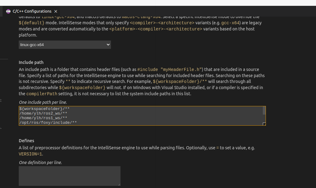 VScode配置ROS1/2开发环境.cpp头文件缺少问题解决_ros2 vscode-CSDN博客