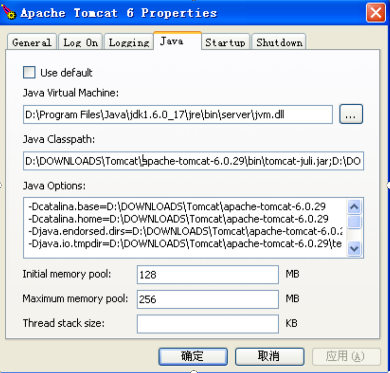 Tomcat启动内存设置_tomcat initial memory pool-CSDN博客