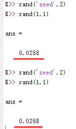 matlab中rand(‘seed‘,任意符号)是干什么的？_matlab rand seed-CSDN博客