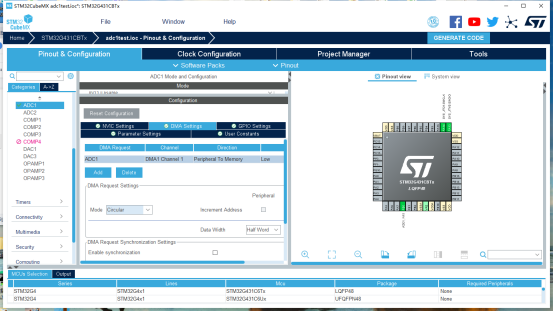 stm32g431 adc dma组合调试笔记-CSDN博客