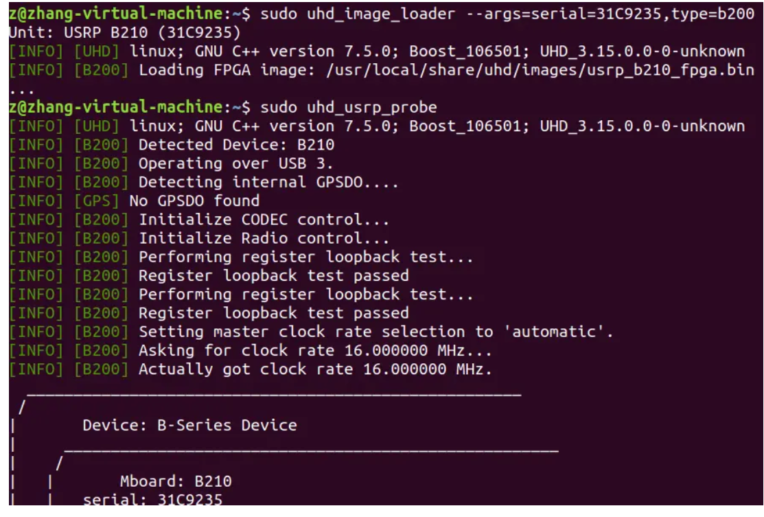 srsLTE+USRP B210软件无线电系统在Ubuntu18.04虚拟机上的安装_srslte+usrpb210_时问的博客-CSDN博客