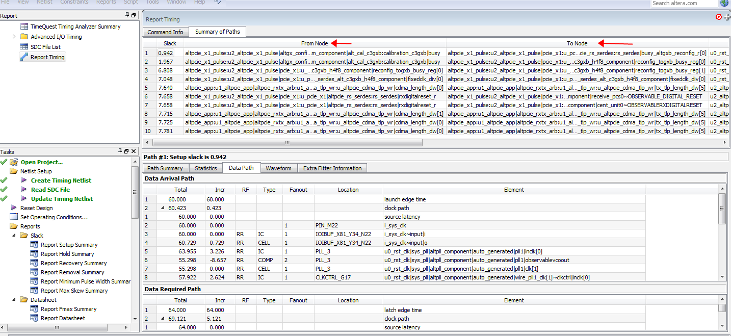 Altera timing analyzer理解_extra fitter information-CSDN博客