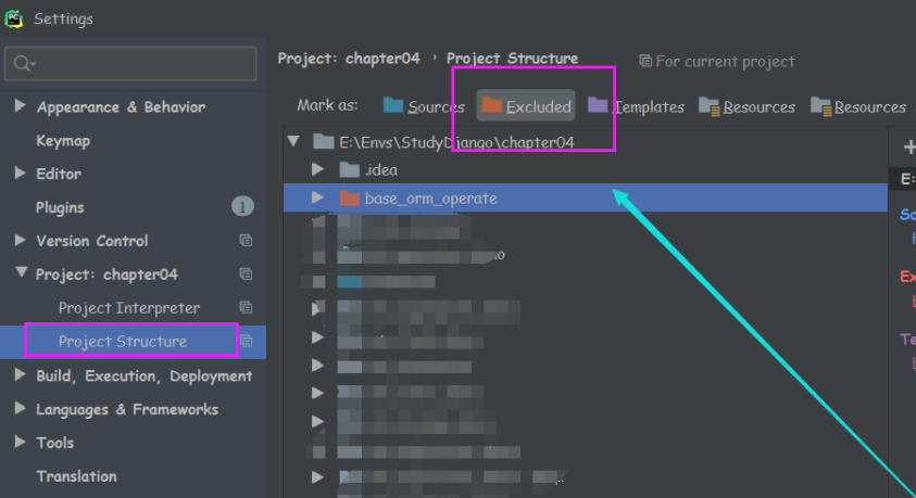 [Pycharm] 取消被excluded的文件夹_pycharm excluded folders-CSDN博客