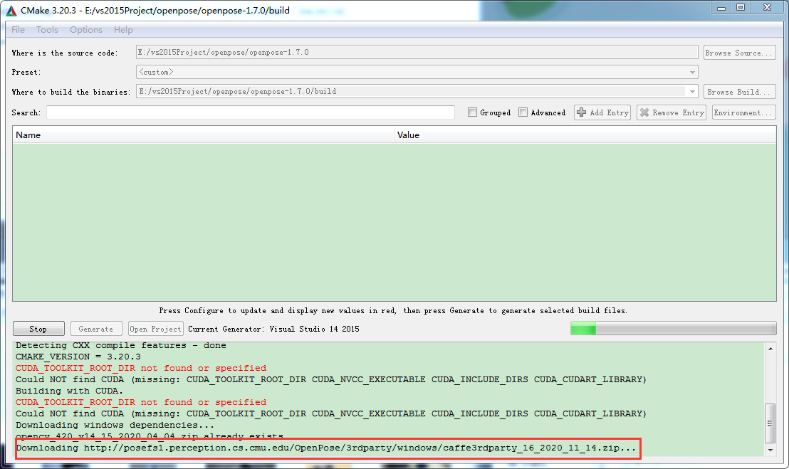 OpenPose笔记--Windows+Cmake的pyhton接口编译（CPU_ONLY)_openpose cmake-CSDN博客