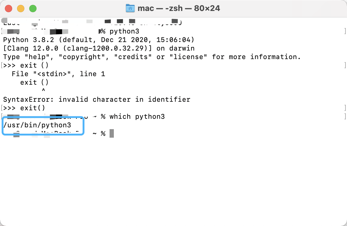 mac环境下安装python3_mac mini 安装python-CSDN博客