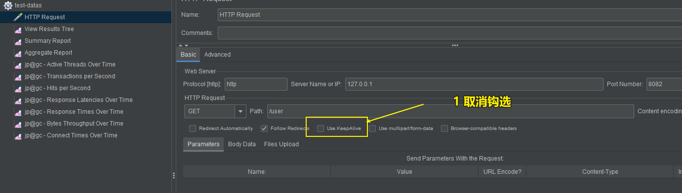 jmeter - java.net.ConnectException Connection refused connect_dualstackplainsocketimpl ...