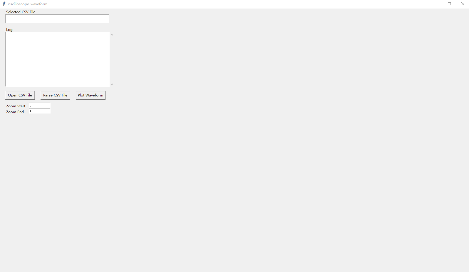 使用python制作读取示波器波形的gui小工具python Gui界面读取数据并显示波形 Csdn博客