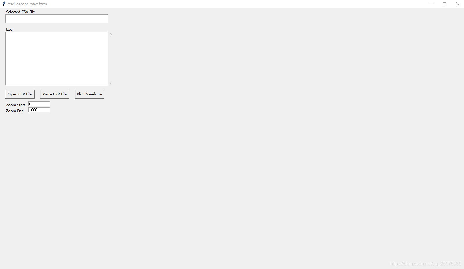 使用python制作读取示波器波形的gui小工具python Gui界面读取数据并显示波形 Csdn博客
