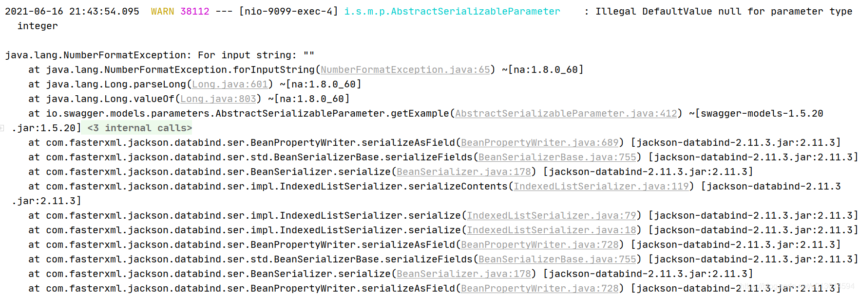 Swagger2整合后台出现abstractserializableparameter异常 Mul Future的博客 Csdn博客