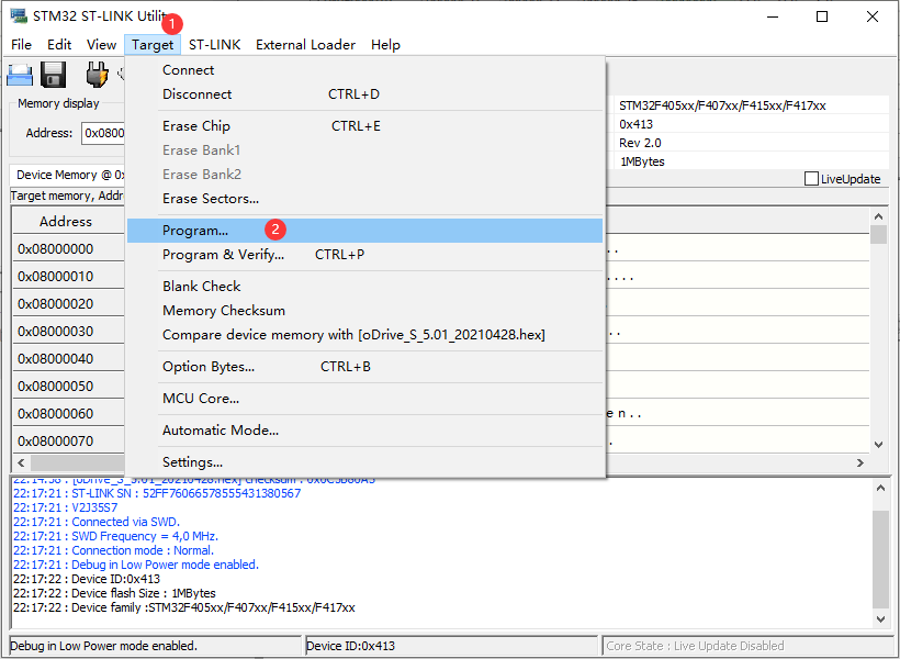 STM32烧录HEX、BIN文件，使用ST-LINK_stm32 hex文件适用于哪个软件-CSDN博客