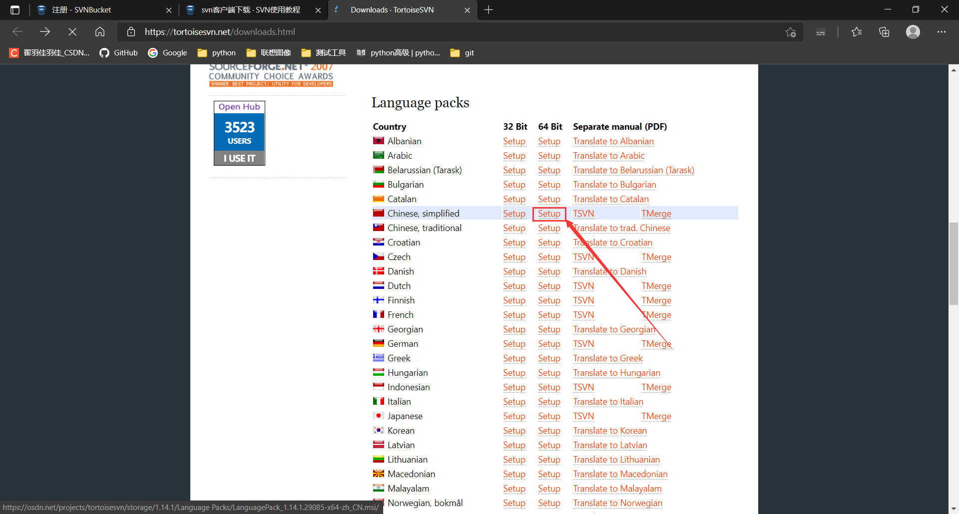 【亲测可行】SVN环境准备（服务端：SVNBucket，客户端：TortoiseSVN）_类似svnbucket的服务器-CSDN博客