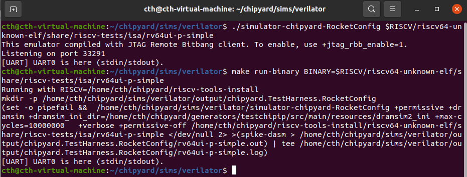 chipyard环境下仿真risc-v教程（1）：运行chipyard中的默认案例_chipyard hello.riscv-CSDN博客