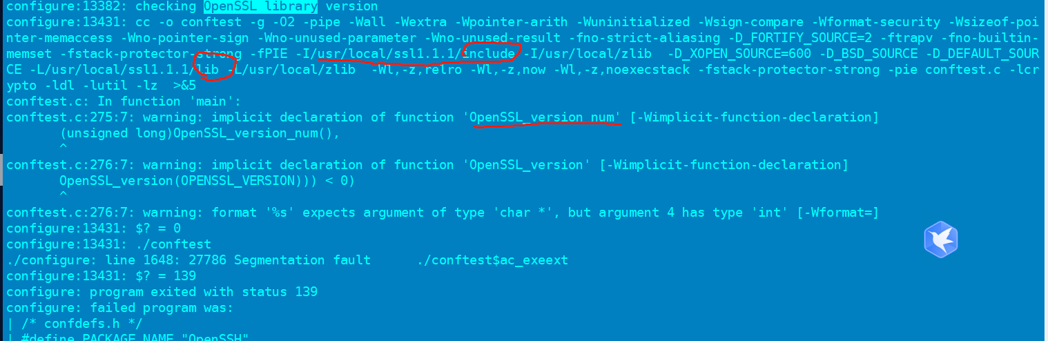 openssh 8.1-8.4涉及漏洞，升级修复填坑处理_checking openssl library version... not found-CSDN博客