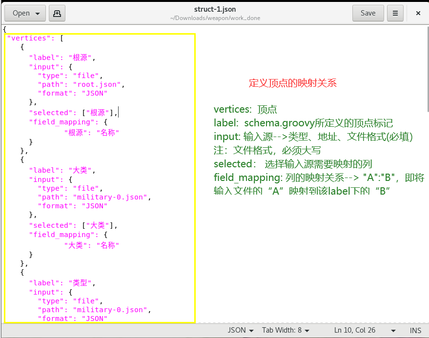 HugeGraph之Json文件导入数据库_hugegraph loader json数据-CSDN博客