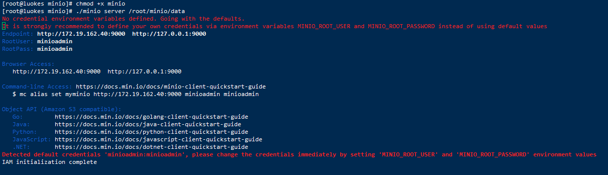 MinIo 安装及其集成到java中上传下载图片信息_minio图片上传_余生，久的博客-CSDN博客