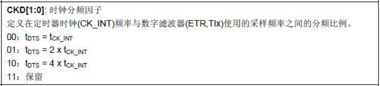关于定时器时钟分频因子(ClockDivision)和预分频系数(Prescaler)-CSDN博客