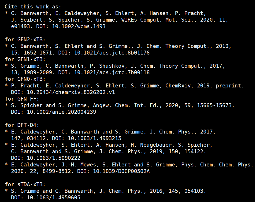 xtb输出文件的结构-CSDN博客