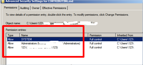 windows ACL、DACL、SACL、ACE - 12138's Blog
