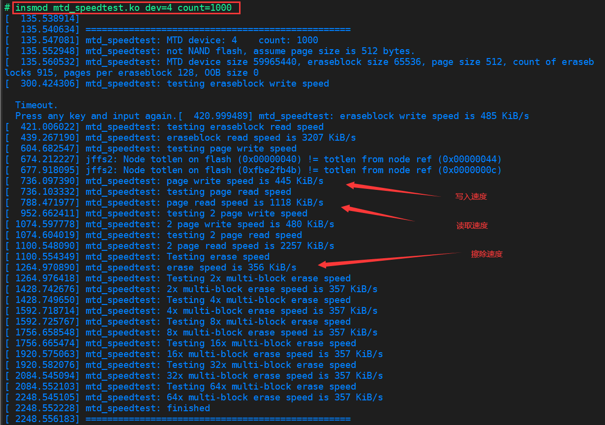 基于Linux下的Nand (Nor) Flash读写速度测试_mtd speedtest-CSDN博客