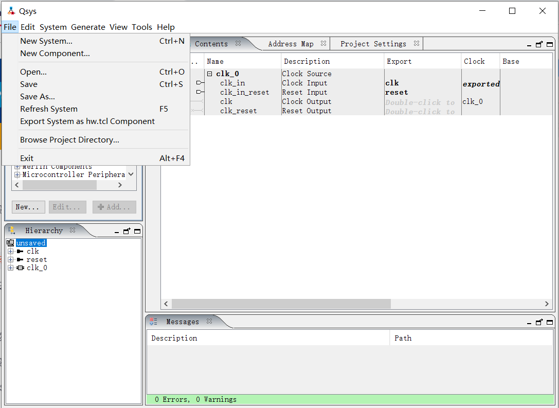 【Nios II】以SOPC开发流程完成流水灯以及串口输出实验_nios ii设计输出口-CSDN博客