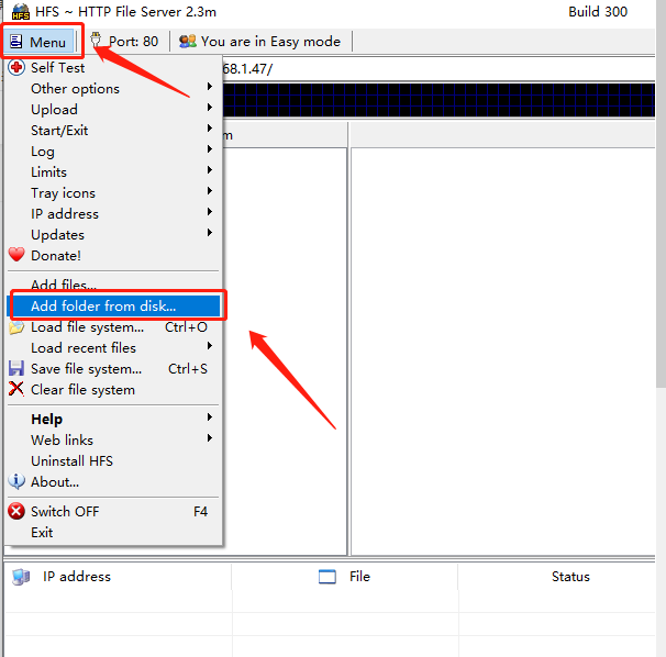 基于HFS快速搭建HTTP文件服务器_hfs 测速-CSDN博客