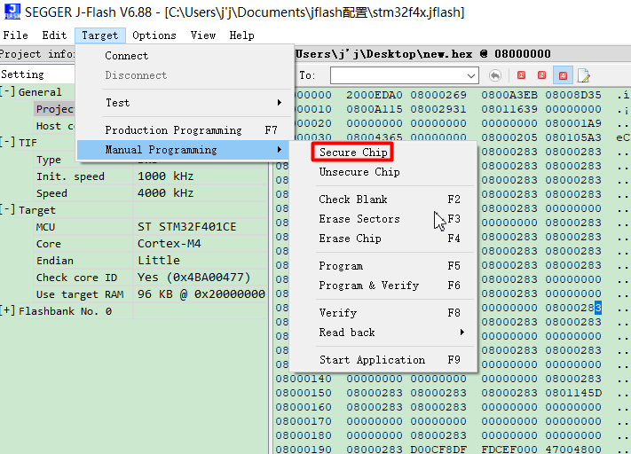 Stm32f4 使用 Jflash 加密后无法再擦除了stm32f446加密擦除 Csdn博客 