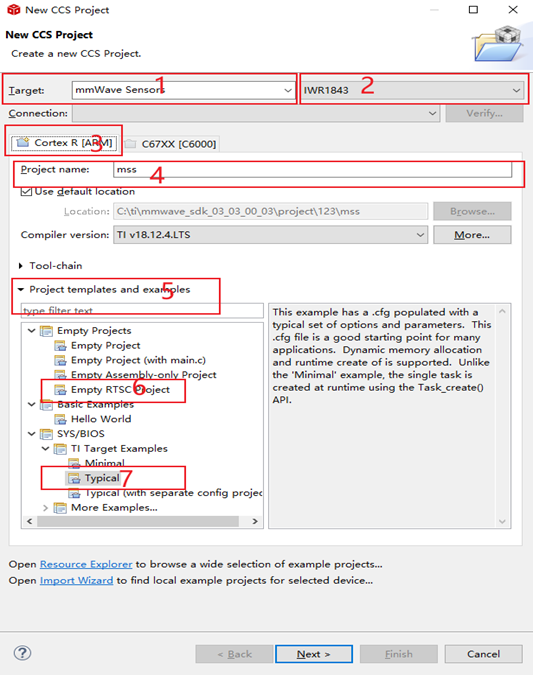 基于IWR1843平台，CCS创建RTSC工程_ccs rtsc-CSDN博客