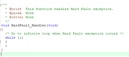 freertos创建任务后进入prvStartFirstTask发生HardFault_Handler中断_程序停在 ...