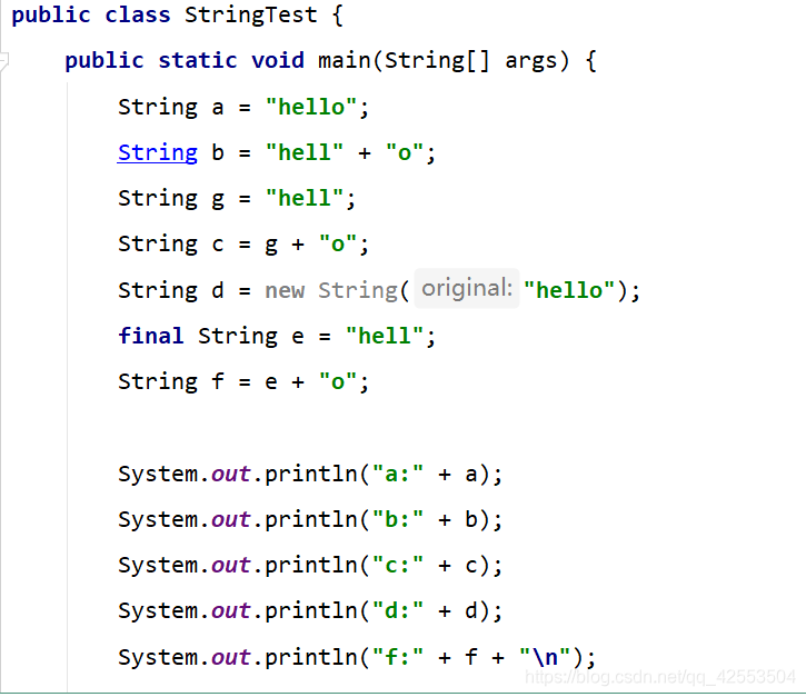 Java 号比较string字符串的地址java String 地址比较 Csdn博客