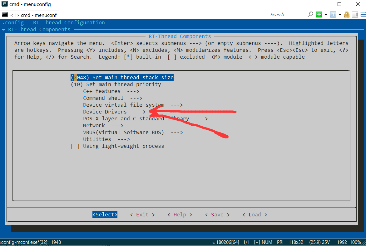 STM32 RT-THREAD 3:安装ENV工具安装，配置项目_env构建stm32工程-CSDN博客